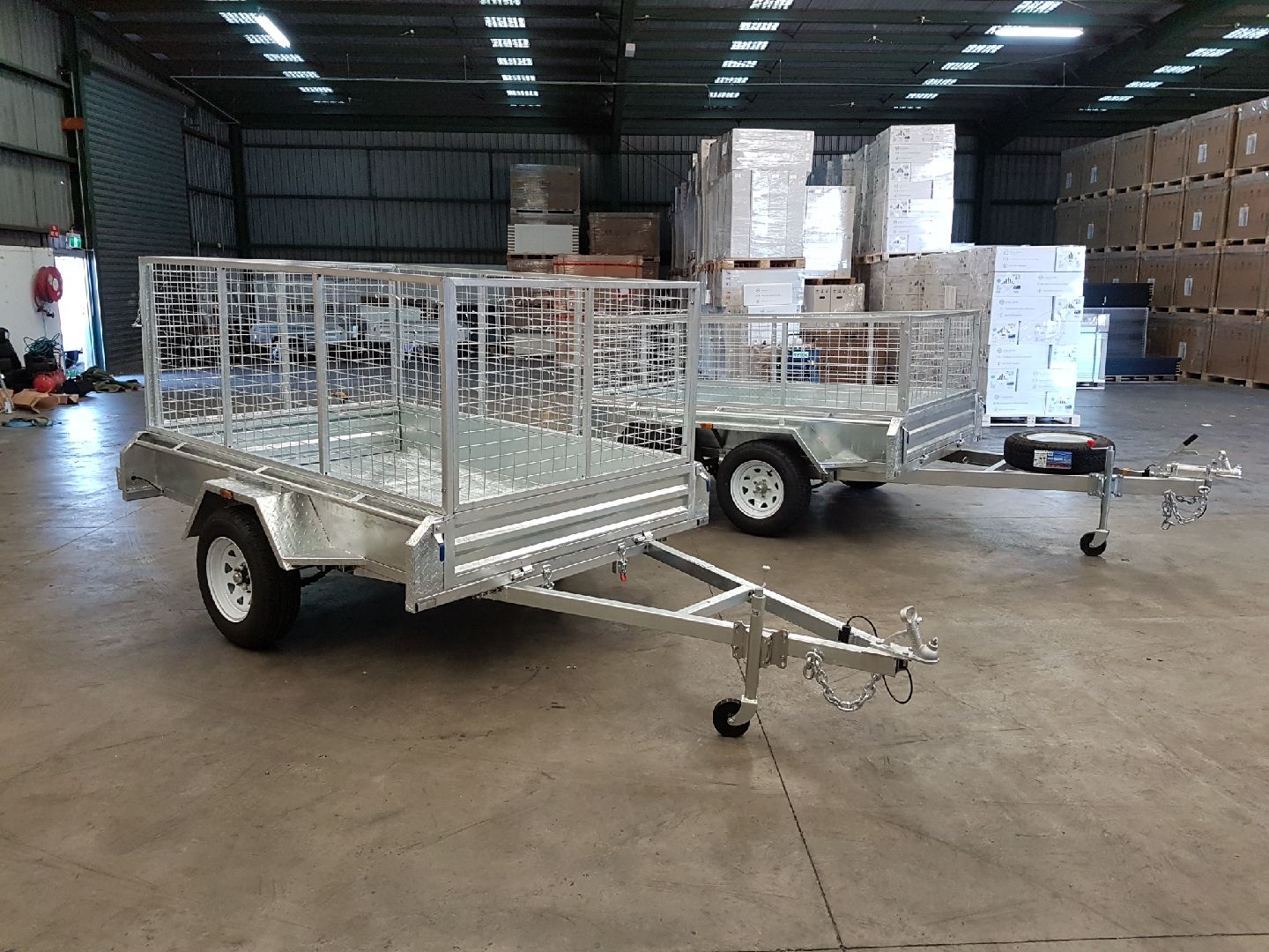 Box Trailer 8×5 Single Axle – Murraylands Trailer Sales